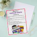 March is Youth Art Month | Educational Poster Flyer | Zazzle