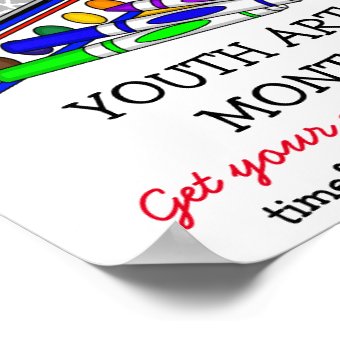 March is Youth Art Month Poster | Zazzle