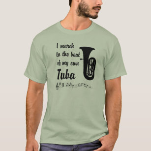 Tuba T-Shirts - T-Shirt Design & Printing | Zazzle