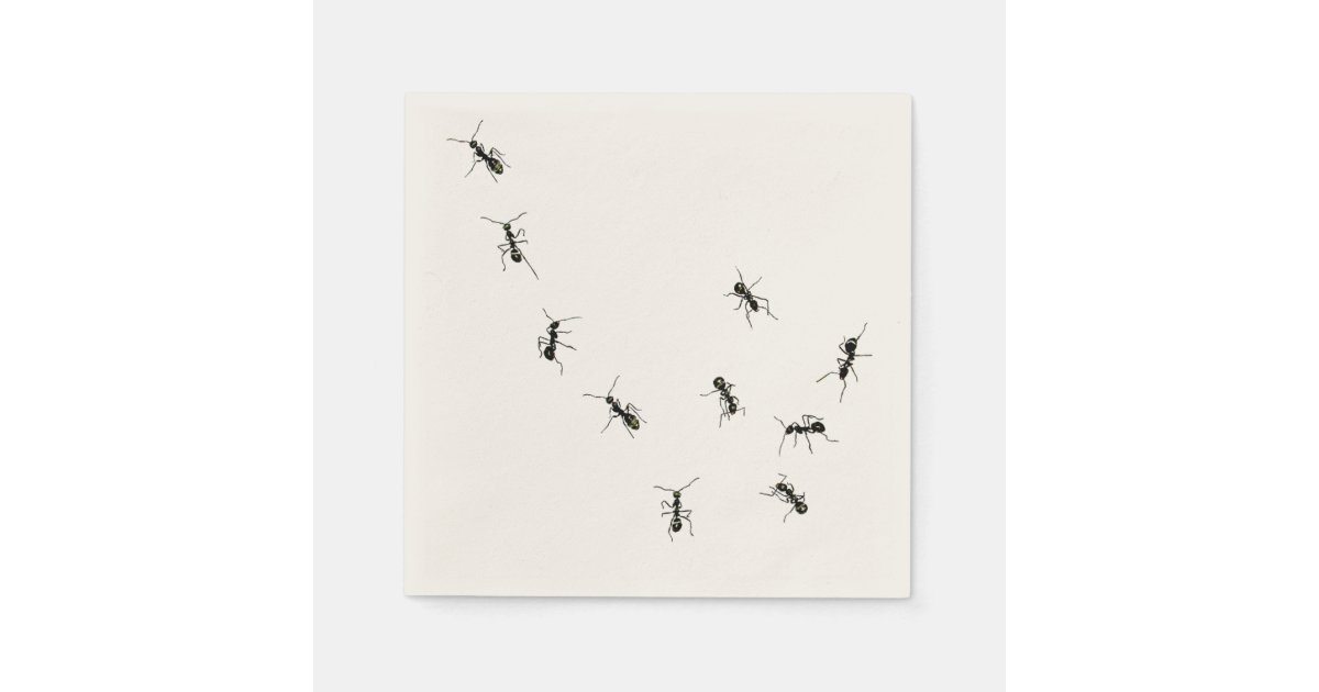 marching ants paper napkins | Zazzle