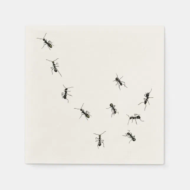marching ants paper napkins | Zazzle