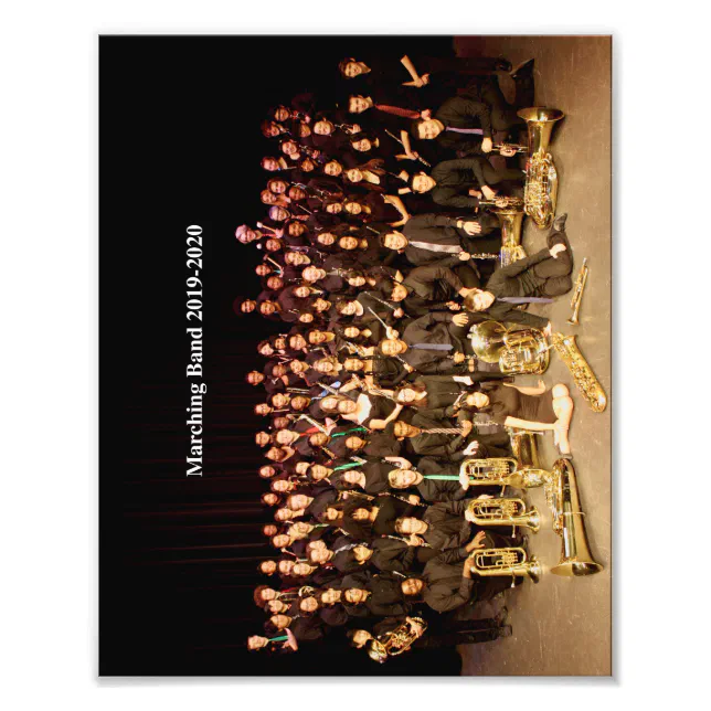 Marching Band 2019-2020 Photo Print | Zazzle