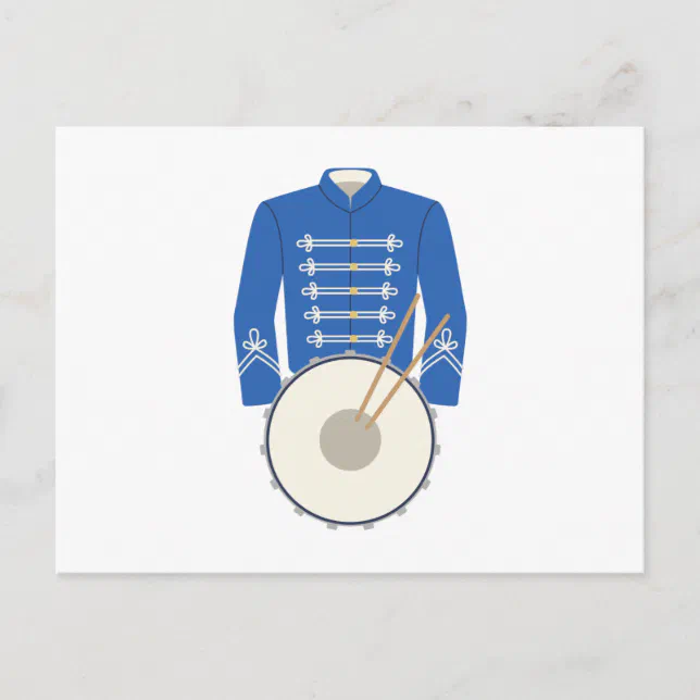 Marching Band Postcard | Zazzle