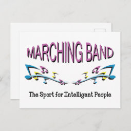 Marching Band Postcard | Zazzle