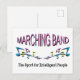 Marching Band Postcard | Zazzle
