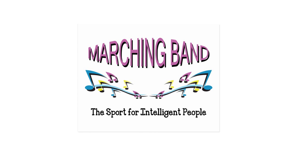 Marching Band Postcard | Zazzle.com