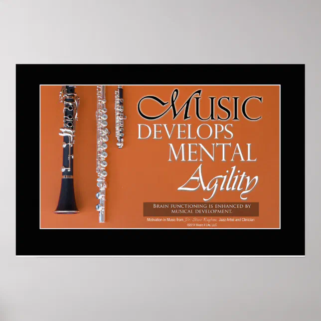 Marching Band Saying & Quotes - Wind Instruments Poster | Zazzle