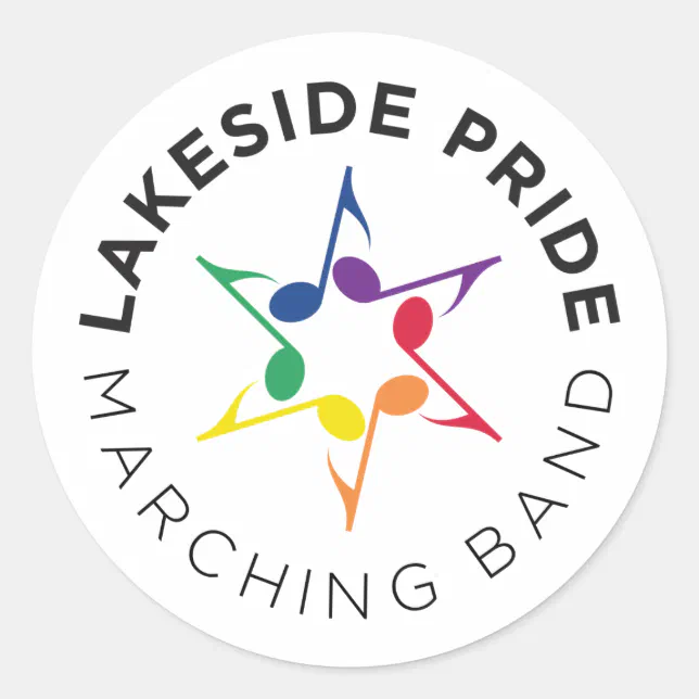 Marching Band Sticker Zazzle