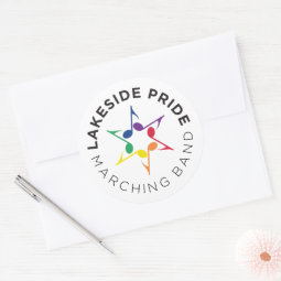 Marching Band Sticker | Zazzle