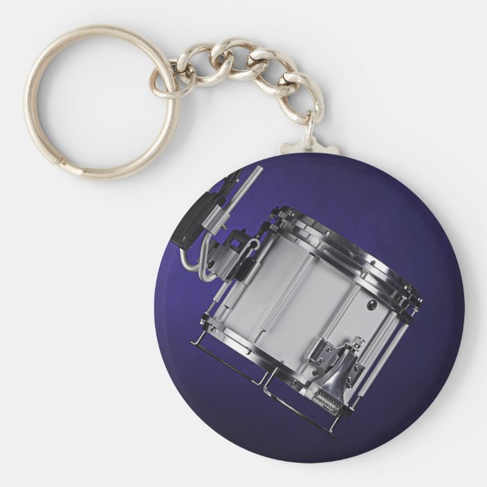 Marching Snare Drum Keychain | Zazzle.com