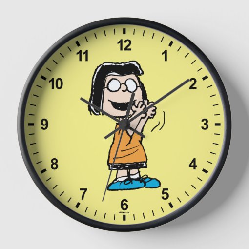Marcie Clapping Clock | Zazzle