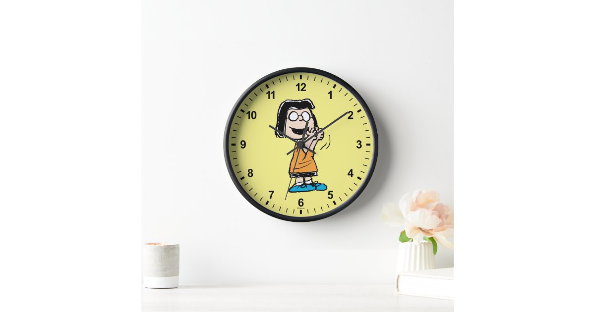 Marcie Clapping Clock | Zazzle