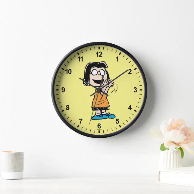 Marcie Clapping Clock | Zazzle