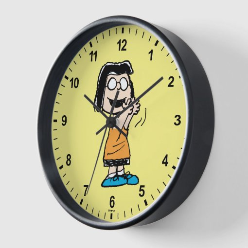 Marcie Clapping Clock | Zazzle