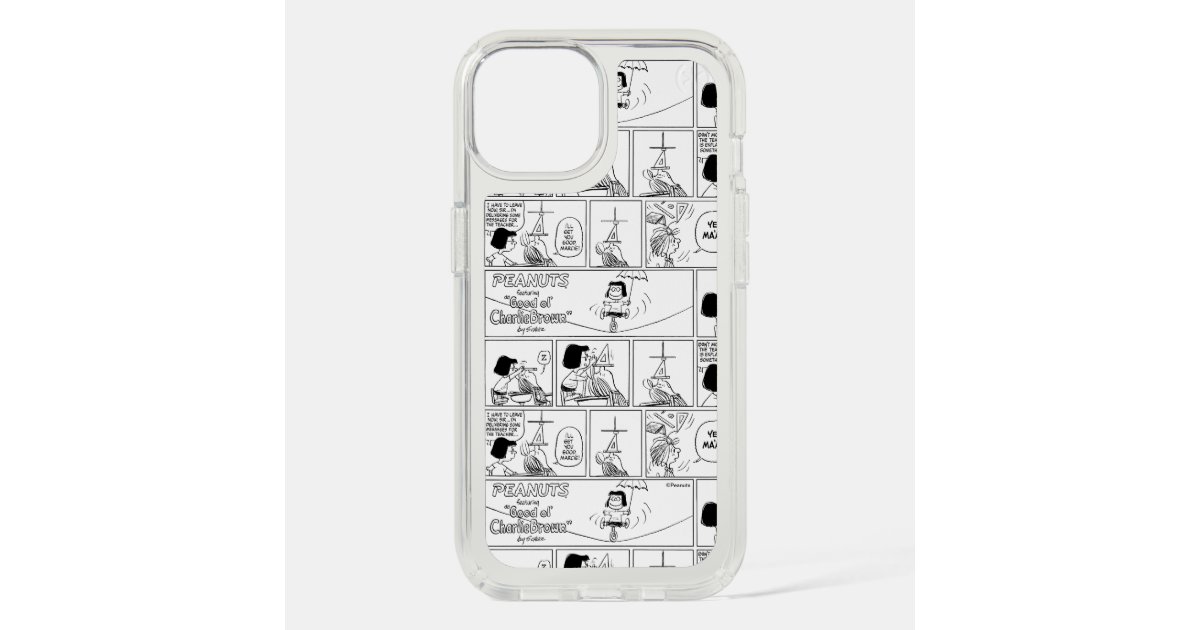 Marcie & Peppermint Patty In The Classroom Speck iPhone Case | Zazzle