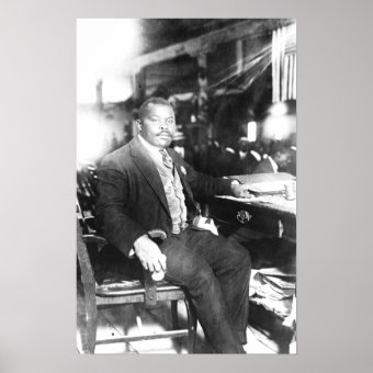 Marcus Garvey Poster | Zazzle