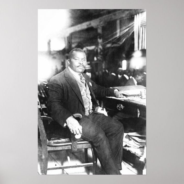 Marcus Garvey Poster | Zazzle.com
