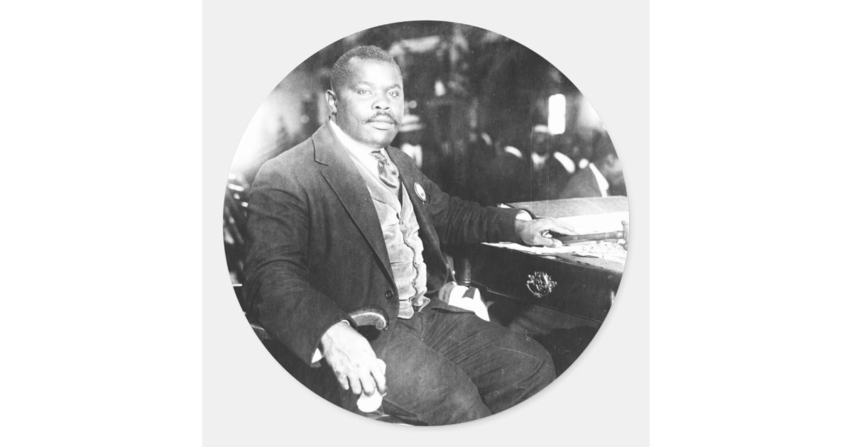 Marcus Garvey Stickers | Zazzle
