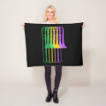 Mardi Gras Br Trombone Marching Orchestra Fleece Blanket | Zazzle