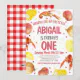 Mardi Gras Crawfish First Birthday Invitation | Zazzle