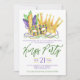 Mardi Gras Kings Party Invitation | Zazzle