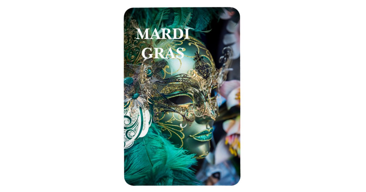 Mardi Gras Magnet | Zazzle