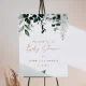 MAREE Greenery Baby Shower Welcome Sign | Zazzle