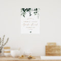 MAREE Greenery Gender Reveal Welcome Sign | Zazzle