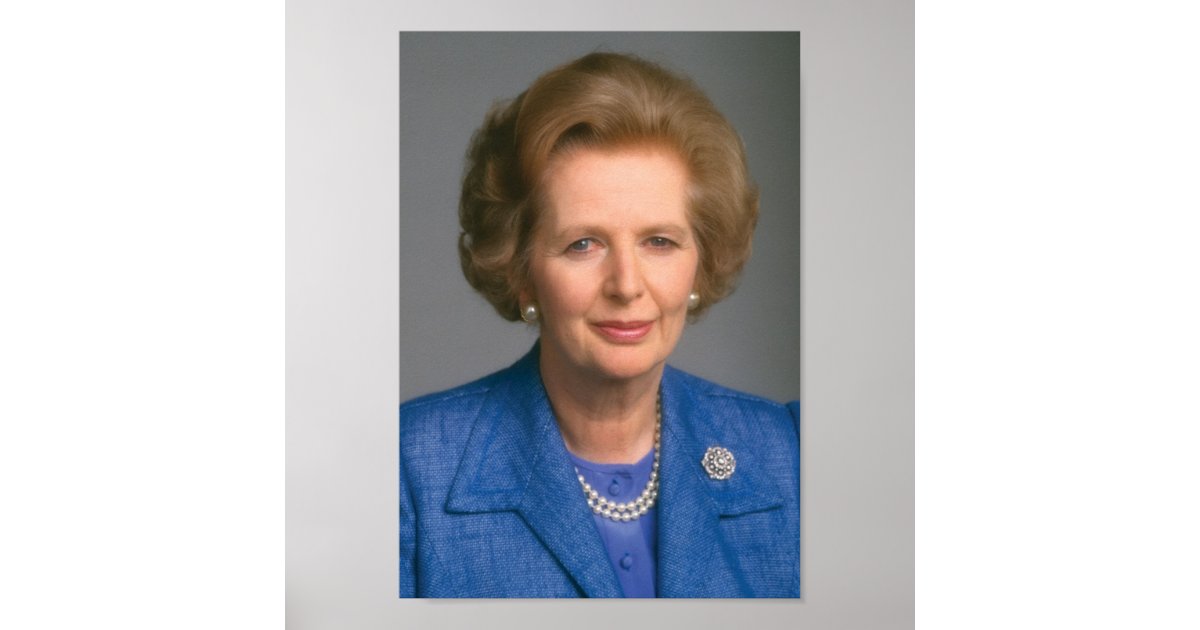 Margaret Thatcher Poster | Zazzle