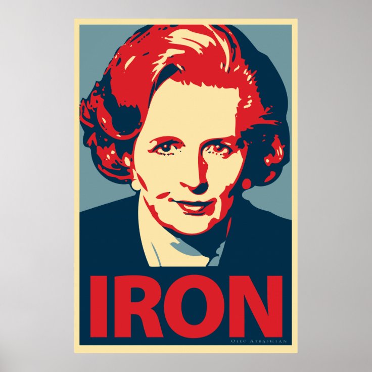 Margaret Thatcher Poster | Zazzle