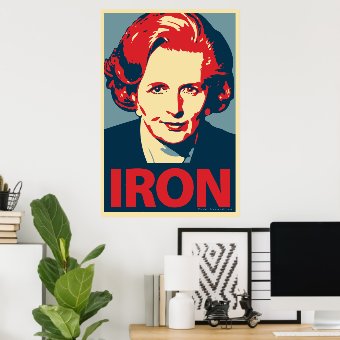 Margaret Thatcher Poster | Zazzle