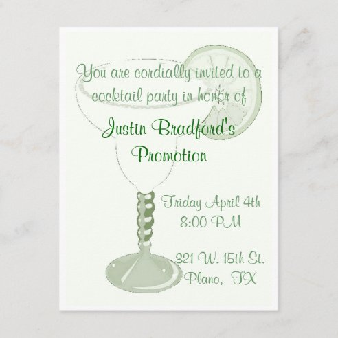 Promotion Party Invitations | Zazzle