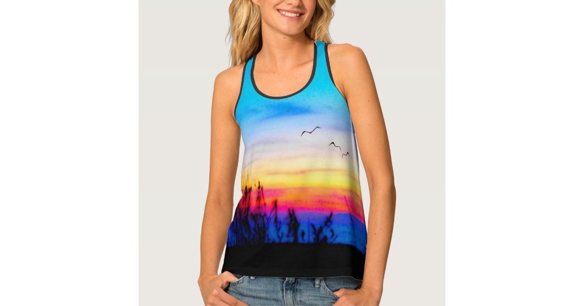 Margarita Sunset Tank Top | Zazzle