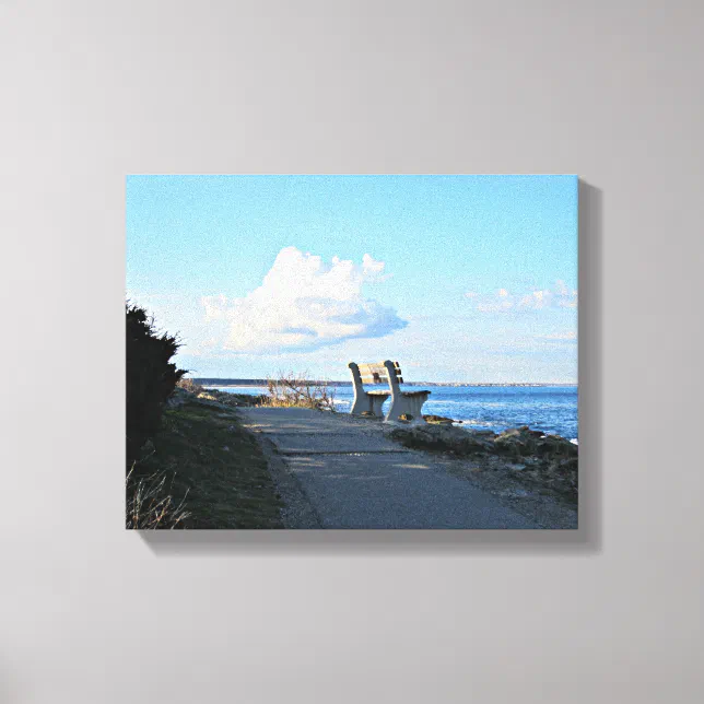 Marginal Way, Ogunquit, Maine Canvas Print | Zazzle