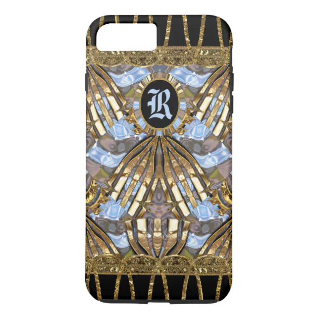 Margo Spray Unique Elegant Monogram Case-Mate iPhone Case | Zazzle