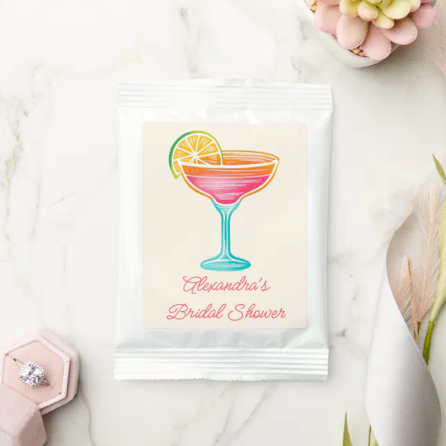Margs and Matrimony Retro Cocktail Bridal Shower Margarita Drink Mix ...