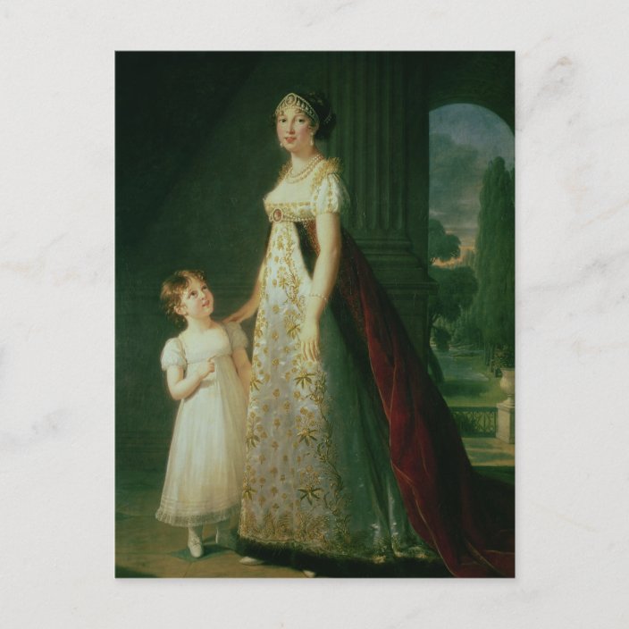 Maria Carolina Bonaparte, Queen of Naples Postcard | Zazzle.com