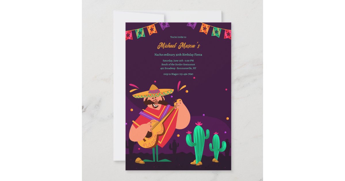 Mariachi Member Invitation | Zazzle