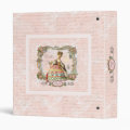 Marie Antoinette French Script Binder Album | Zazzle