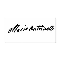 Marie Antoinette Signature Rubber Stamp | Zazzle