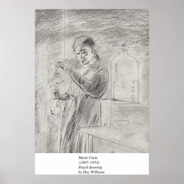 MARIE CURIE POSTER | Zazzle