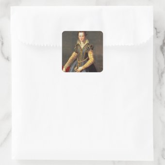 Marie de Medici , wife of Henri IV of France Square Sticker | Zazzle