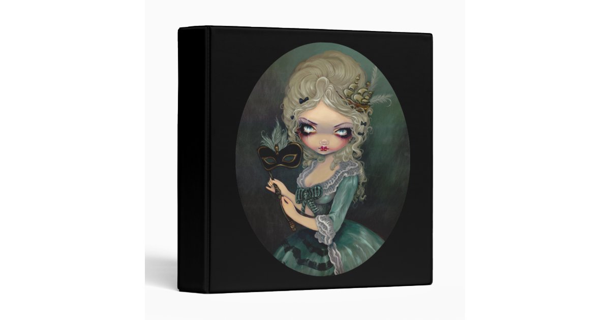 Marie Masquerade BINDER Rococo Antoinette | Zazzle