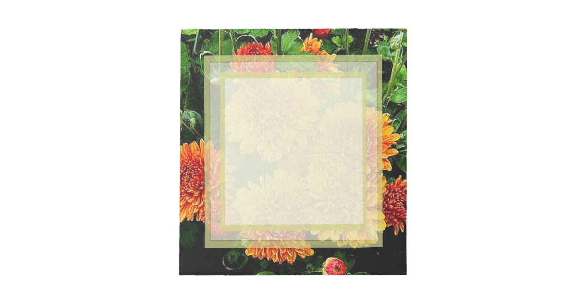 Marigold Notepad | Zazzle