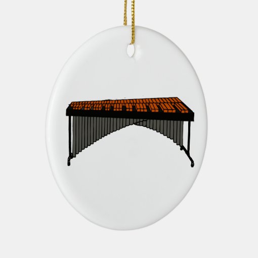 Marimba Design Graphic 1 Ceramic Ornament | Zazzle