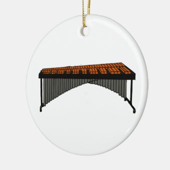 Marimba Design Graphic 1 Ceramic Ornament | Zazzle
