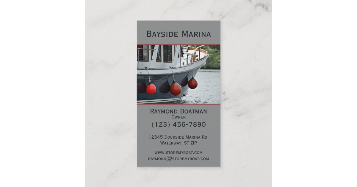 Marina Business Card | Zazzle