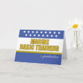Marine Basic Training Graduation Congratulations Card | Zazzle