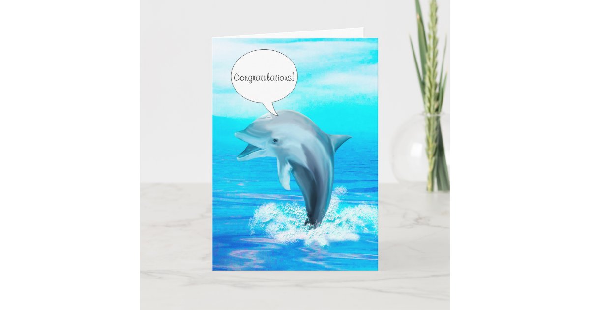 Marine Biologist Graduation Congratulations Card | Zazzle