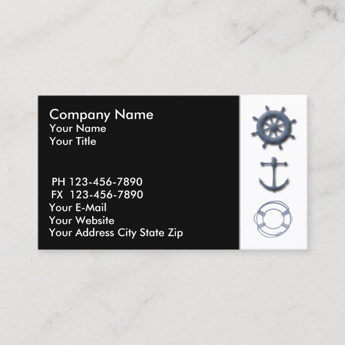 Marine Business Card | Zazzle.com